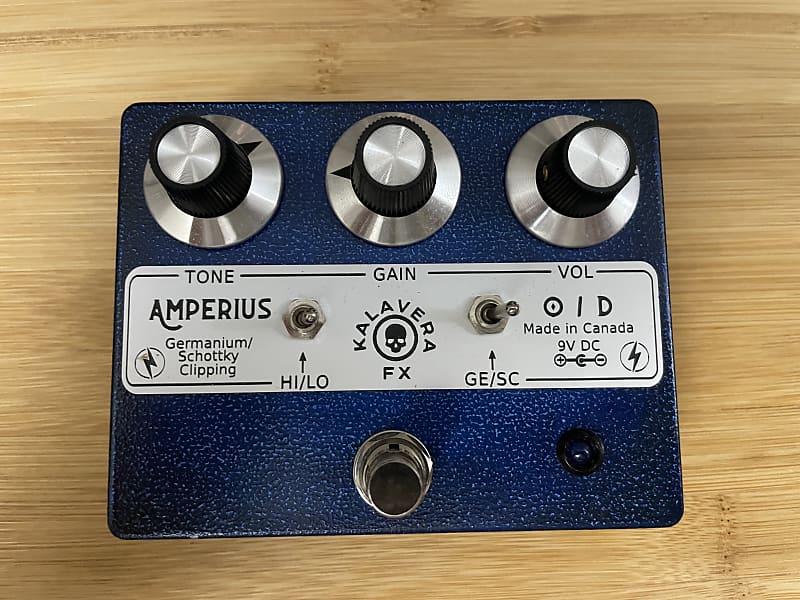Kalavera FX Amperius Overdrive 2022 - Deep Ocean Blue | Reverb