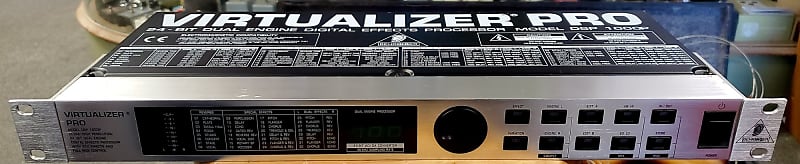 Behringer Virtualizer Pro Multi Rack Effect Dsp 1000p Reverb