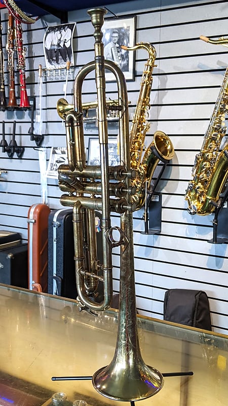 Martin trumpet 1920's - Gold plated | Reverb