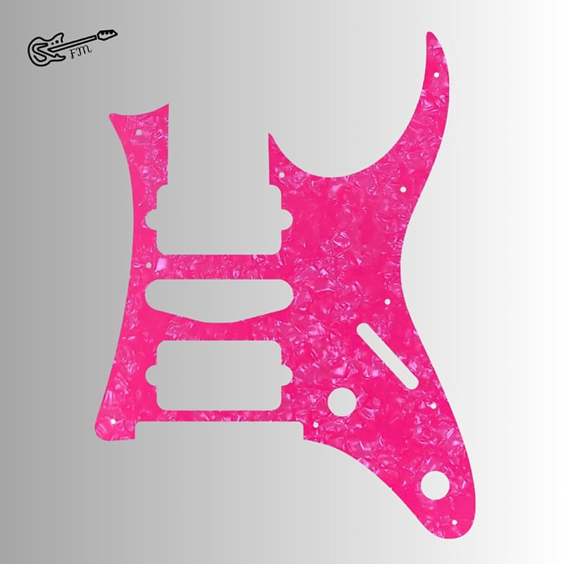 4 Ply Pink Pearl MIJ Ibanez RG 770 Style Pickguard | Reverb UK