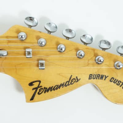 Fernandes Burny Custom FST-60 Stratocaster Sunburst | Reverb