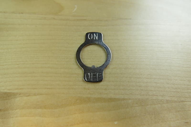 Carling Switch ON/OFF Plate for Amp | Reverb