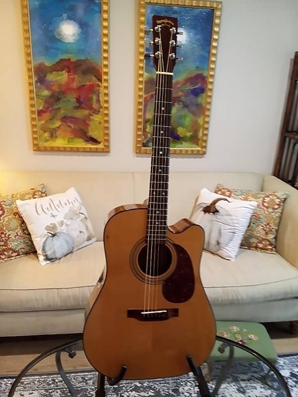 1980-90's Sigma by Martin Model DR-1STC Acoustic w/hard Case | Reverb