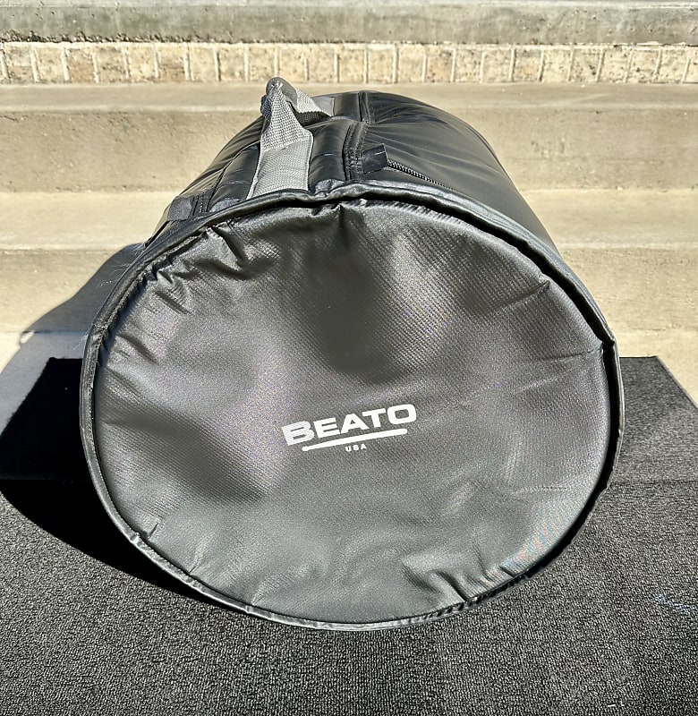 Beato Pro 1 - 14x10” Rack Tom Bag 2022 - Black with Grey | Reverb