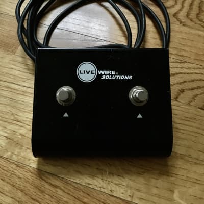 Live Wire Dual Latching LWS22 FootSwitch Electric Guitar | Reverb