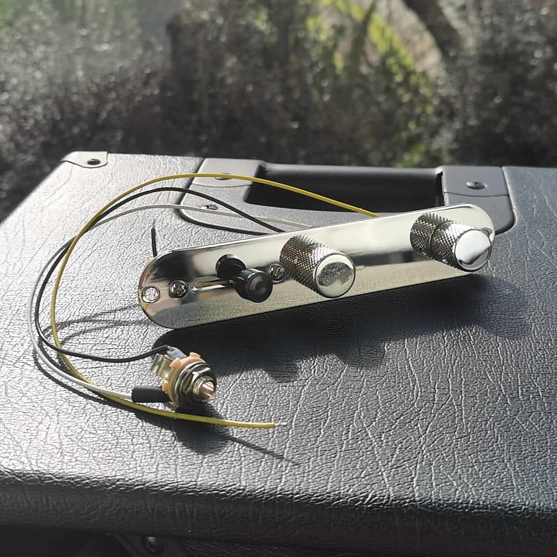 Tone Merchants Reverse 3 Way Telecaster Control Plate - 500K | Reverb