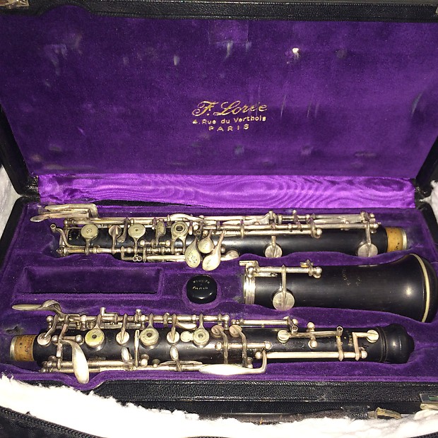 F. Loree Oboe Model C 1980s Grenadilla Wood | Reverb