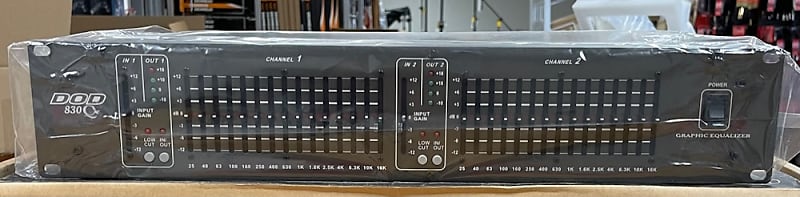 DOD SR830Q XLR Dual 15 Band Equalizer | Reverb