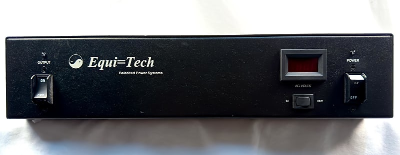 Equitech ET2RQ-M Balanced Power Conditioner, Flagship Model | Reverb
