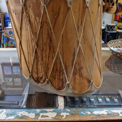 16" Tree Trunk Ceremonial Drum | Reverb