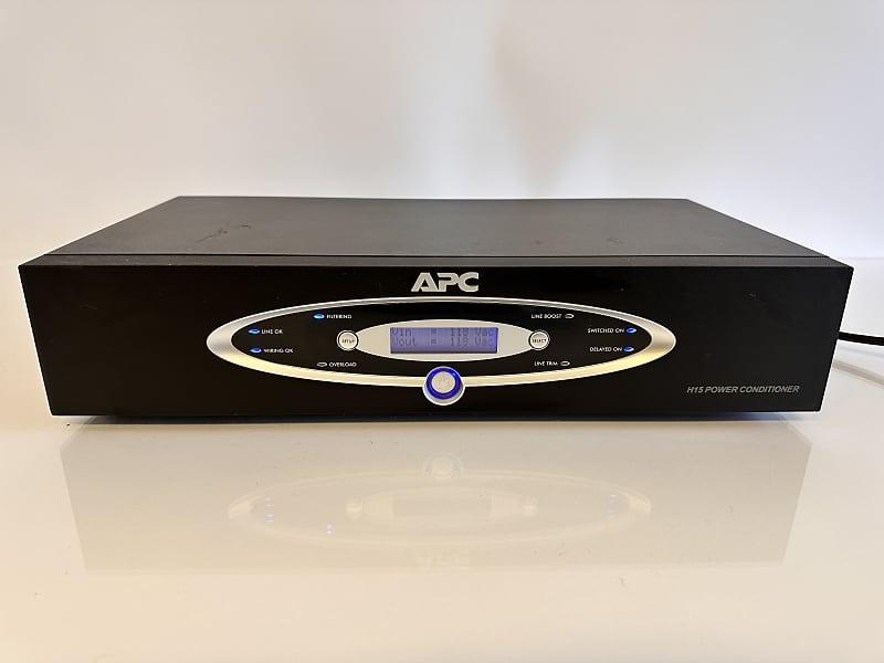 APC H15 Black 12 Outlet H-Type Power Conditioner | Reverb