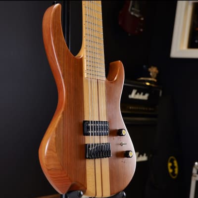 Agile 8 String Electric Guitar Intrepid Pro 828 EB CP Natural | Reverb