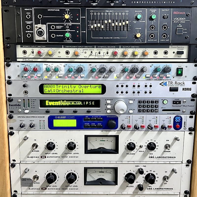Klark Teknik DN-7454 Multiprocessor rack effects processor | Reverb