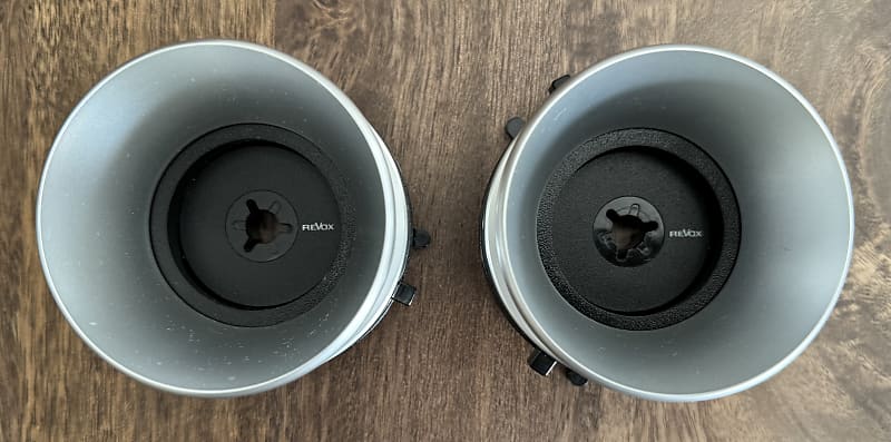REVOX Reel to Reel NAB Hub Adapters : Silver : Mint Pair | Reverb