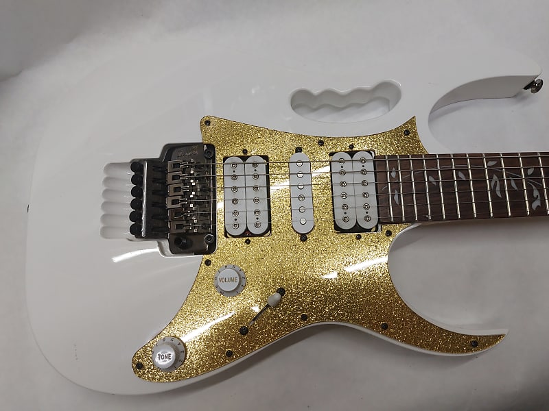 Gold Glitter Front route HSH Pickguard fits* Ibanez (tm) Jem | Reverb
