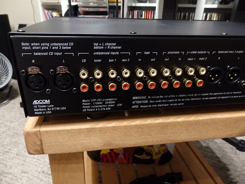 ADCOM GFP-750 Stereo High End Preamplifier GFP-750 | Reverb UK