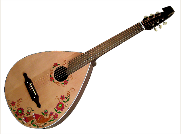 Kobza Ukranian Folk Instrument 6 Strings | Reverb