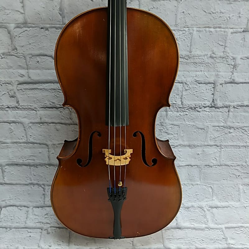 Franz Hoffman 4/4 Concert Cello with Bag and Bows | Reverb