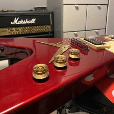 Dean ML Metallic Red | Reverb