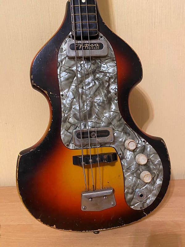 Orfeus Orpheus Plovdiv Bass Guitar Vintage 1960 | Reverb