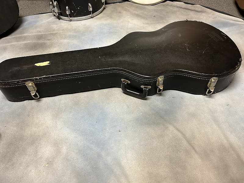 1964 Gibson ES-335 Hard Case Black w/Yellow by Victoria | Reverb