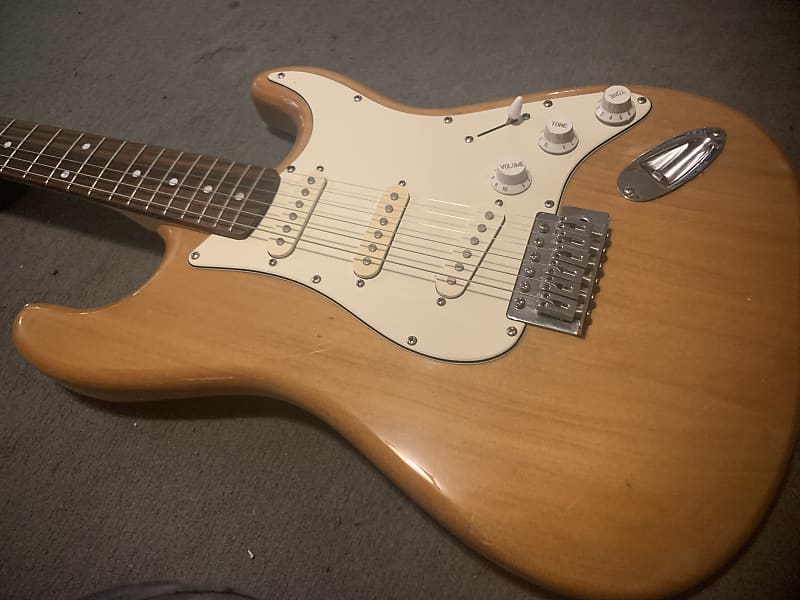 New York Pro Stratocaster - Fender Style Strat - Natural Wood | Reverb