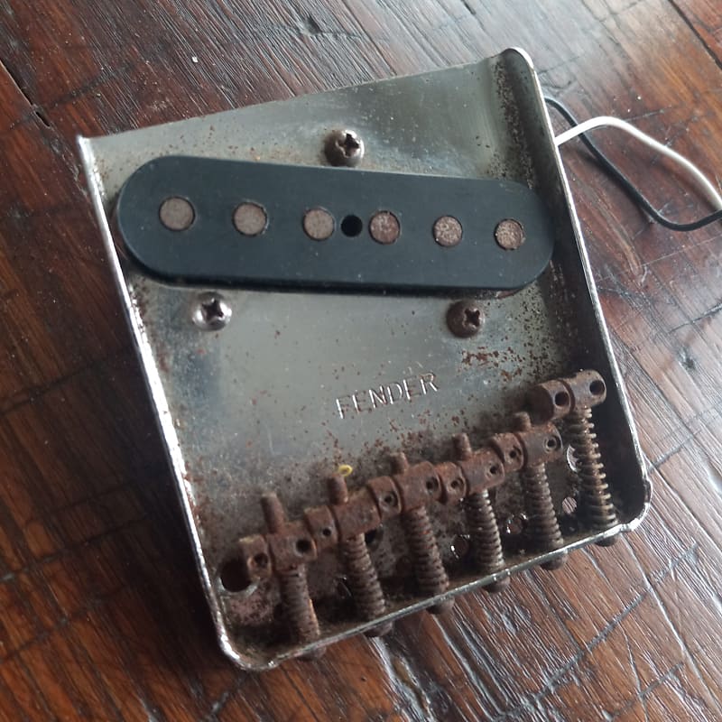 Fender Telecaster Bridge And Pickup | Reverb