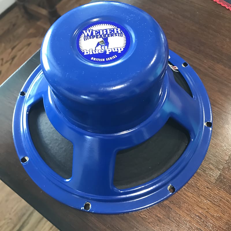 Weber Blue Pup Alnico 10” 8 ohm Speaker 30w | Reverb