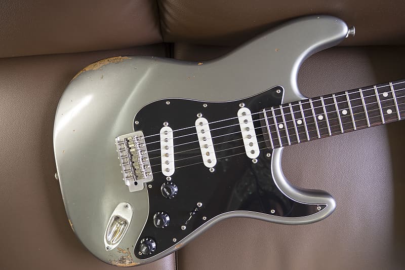 ONPA Guitar 60s' ST Relic - Pewter Metallic |Stratocaster | | Reverb