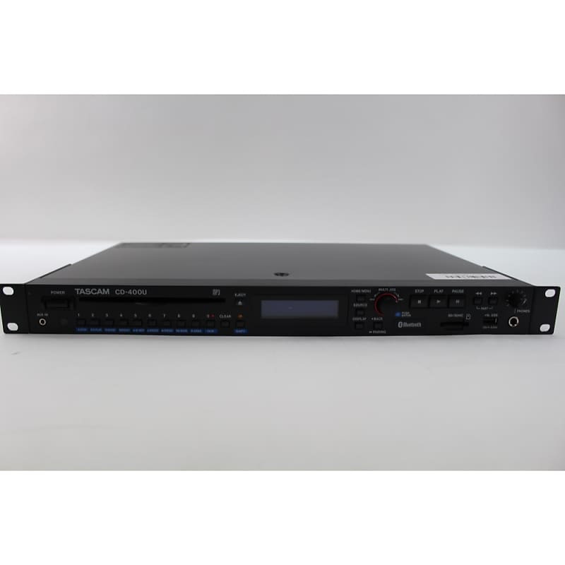 Tascam CD-400U Rackmountable CD/SD/USB Player w/ Bluetooth - | Reverb