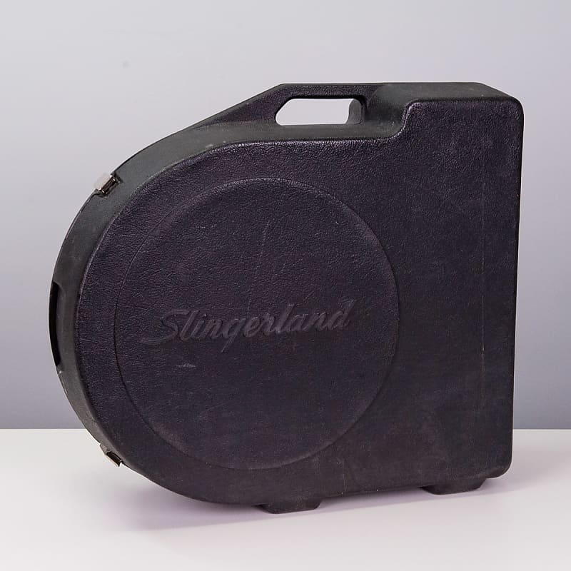 Vintage Slingerland Plastic Snare Case (1970s) in Black | Reverb