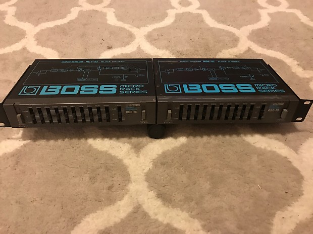 2x's Boss RGE-10 Graphic Equalizer | Reverb