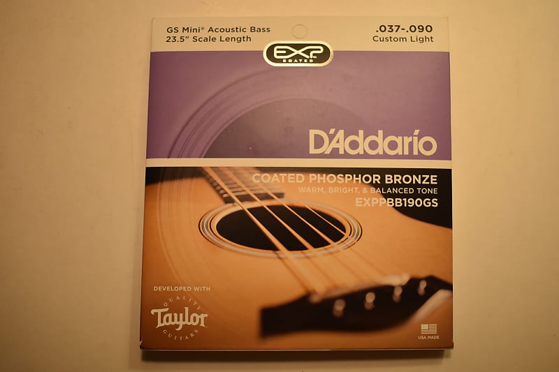 D'Addario GS Mini Acoustic Bass Strings | Reverb