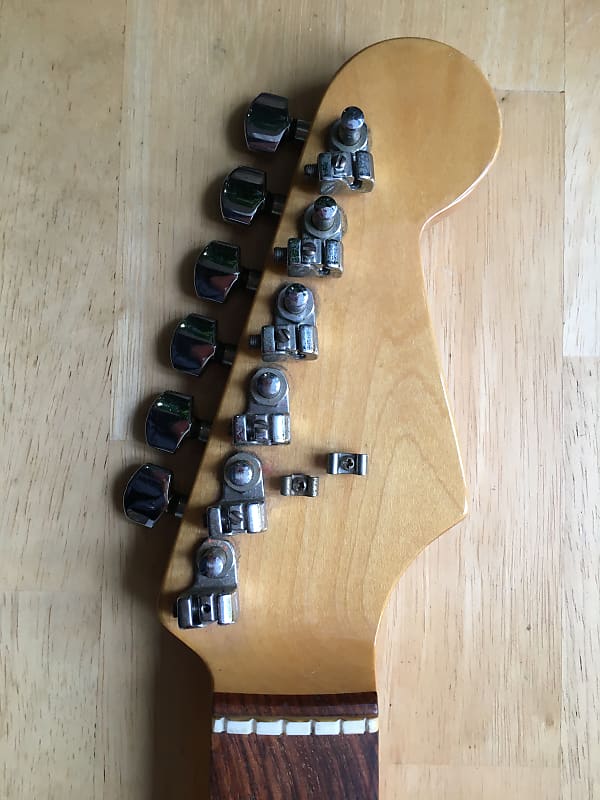 Stratocaster replacement neck 1970s - gloss/rosewood Schaller | Reverb