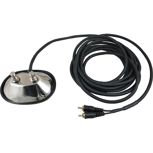 Chrome Footswitch Box - for Fender®, Two Button, Vintage, RCA | Reverb
