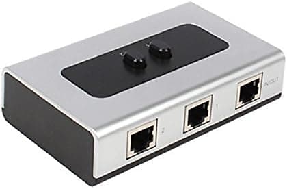 2Port RJ45 Gigabit Ethernet Network Switch Splitter Selector | Reverb