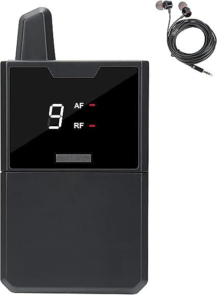 Only Bodypack with Earphone,180Ft, Professional IEM Stereo | Reverb