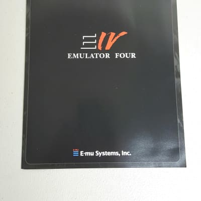 E-MU Systems EIV Emulator IV Sampler Series - Original | Reverb