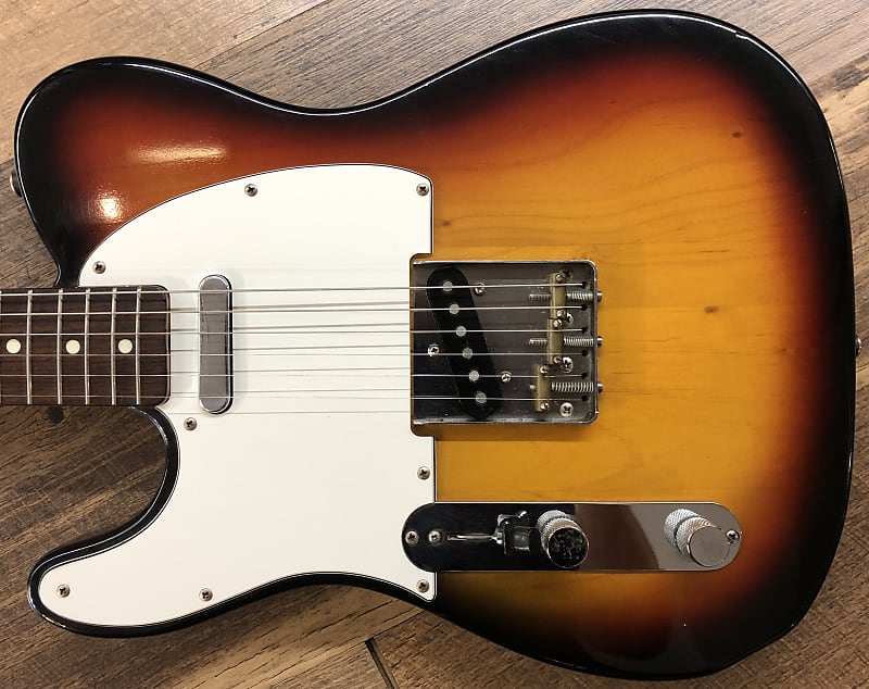1988 Fernandes TE-'59 Vintage Tele-Style Gloss 3-Tone | Reverb