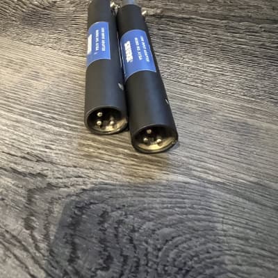 Shure A15LA Line to Mic Adapters - Pair (2) | Reverb