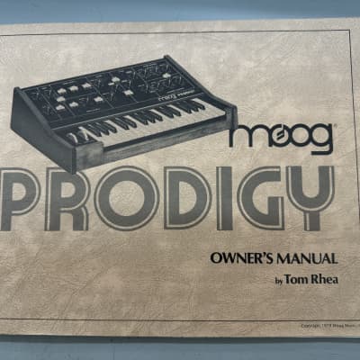 MOOG MICROMOOG OPERATION MANUAL instruction book schematics | Reverb