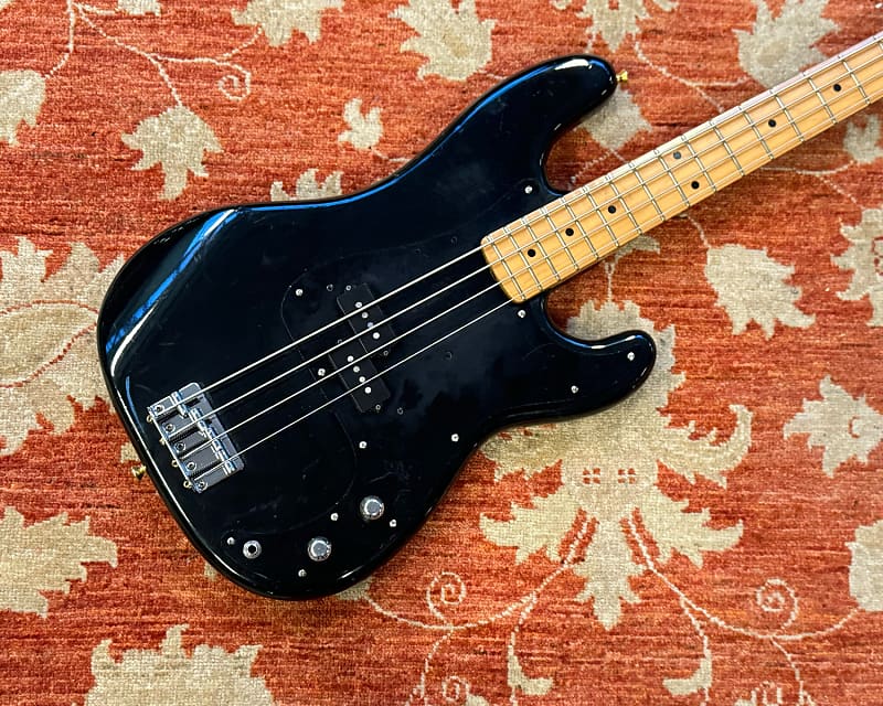 1980 Greco Spacey Sounds PB400 - Black Refin | Reverb UK