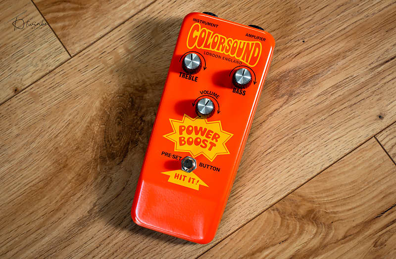 Colorsound Power Boost 18V build by Stu Castledine Limited | Reverb