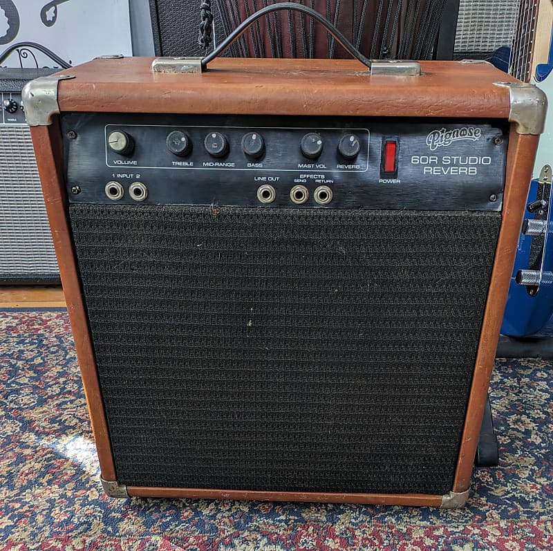 Pignose Model 7-3060 60R Studio Reverb 1x12 Guitar Amp 1980s | Reverb