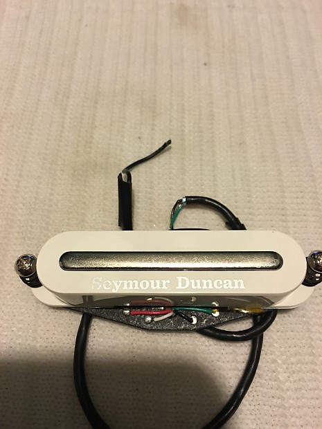 Seymour Duncan Stk-S2N Hot Stack Neck/Middle Pickup White | Reverb