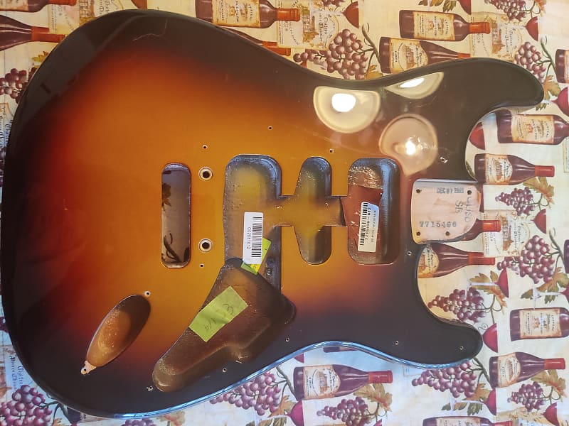 Fender American Ultra Stratocaster Body - Ultra Burst | Reverb