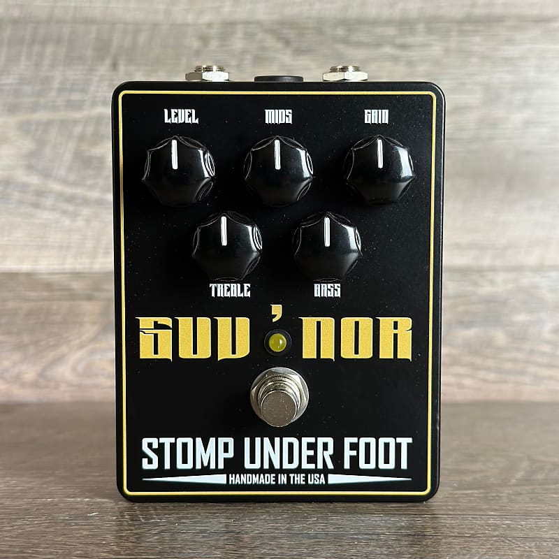 Stomp Under Foot Limited Edition Guv'nor Marshall Clone | Reverb