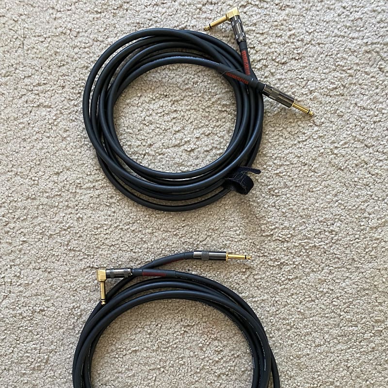 Mogami OD GTR-12R Overdrive Guitar Instrument Cable, 1/4" TS | Reverb