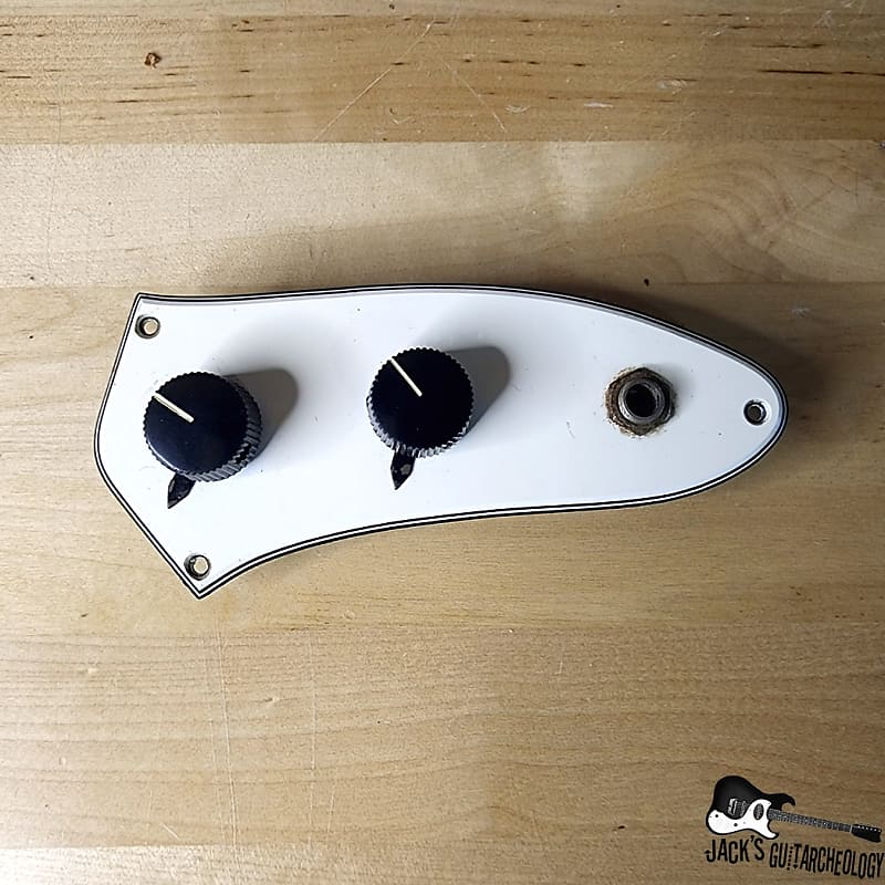 MIJ Lawsuit Era J-Style Bass Control Plate & Electronics | Reverb UK