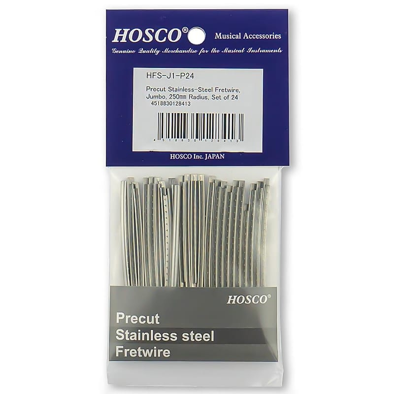 Hosco Stainless Steel Jumbo Fret Wire - 2.9mm x 1.45mm | Reverb UK